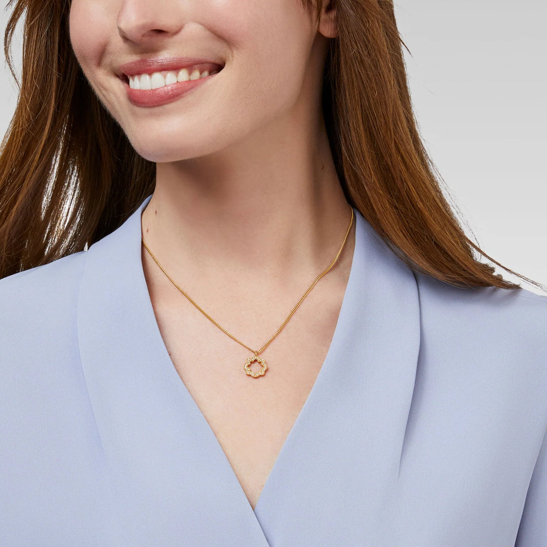 Julie Vos - Odette Solitaire Necklace – Sunset & Co.