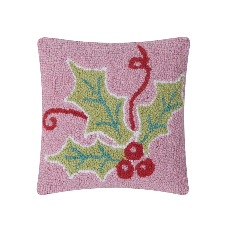Peking Handicrafts Multi Color Holly Hook Pillow – Sunset & Co.