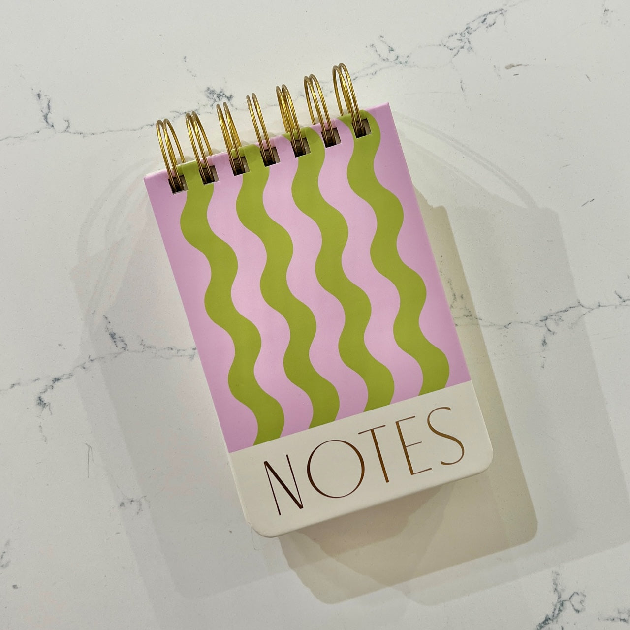 Designworks Ink - Chunky Notepad - Wavy Stripes – Sunset & Co.