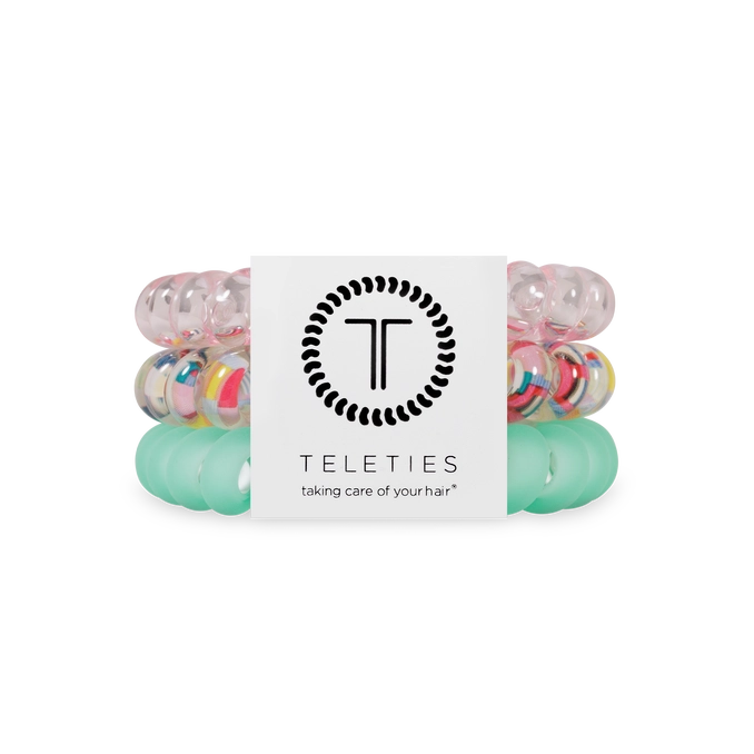 TELETIES Spring Splash Hair Ties – Sunset & Co.