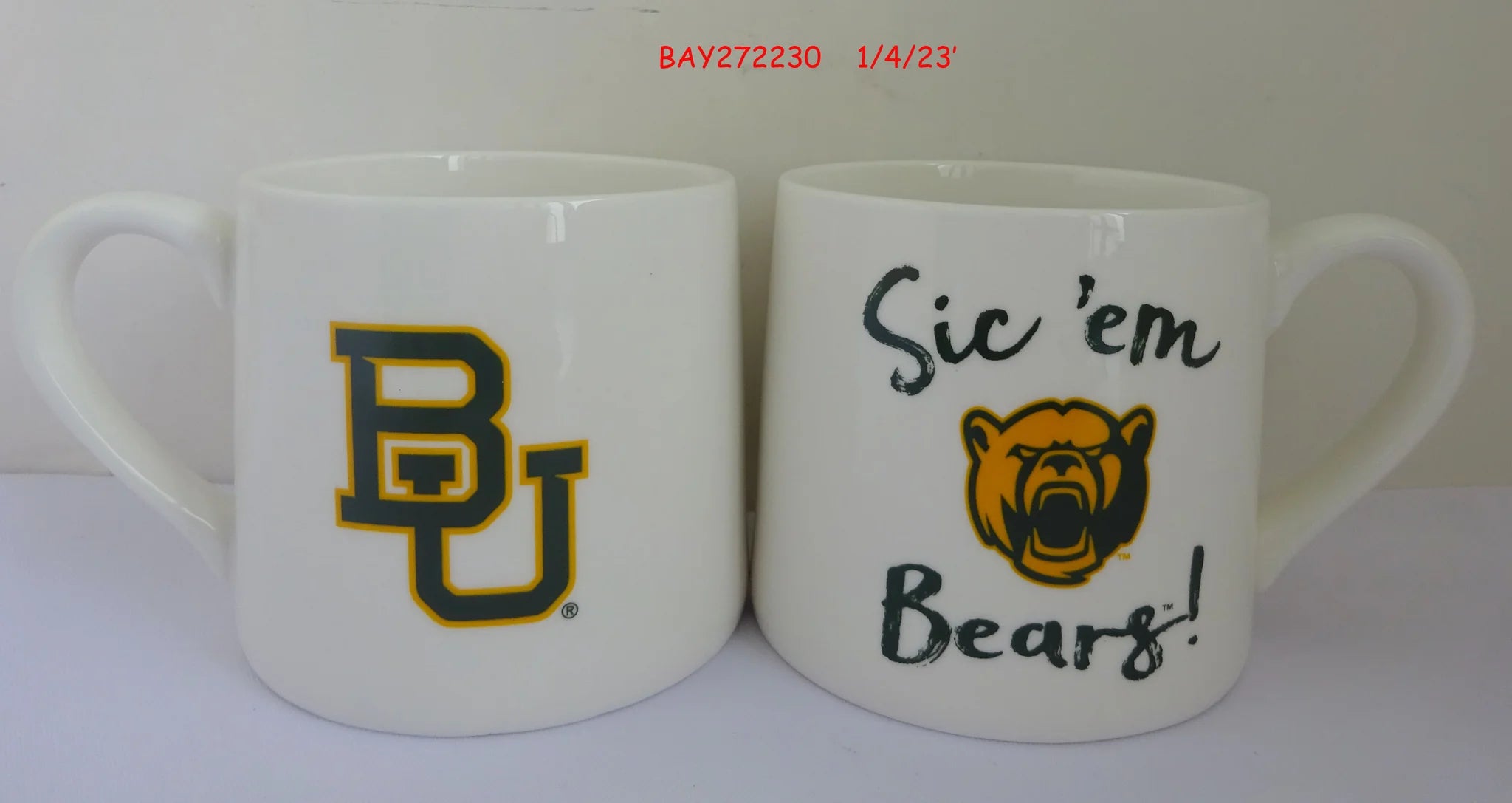 Valiant Gifts Wholesale Baylor Logo Ceramic Mug – Sunset & Co.