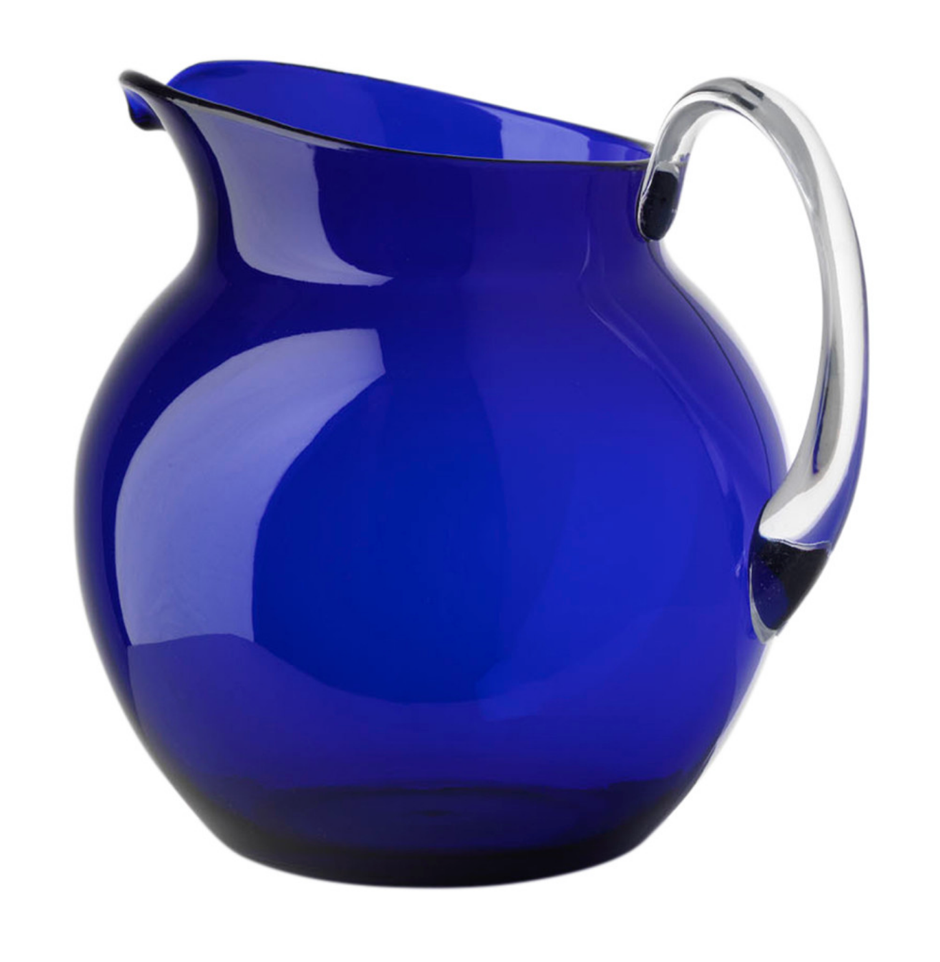 Mario Luca Palla Acrylic Glazed Pitcher - Blue – Sunset & Co.