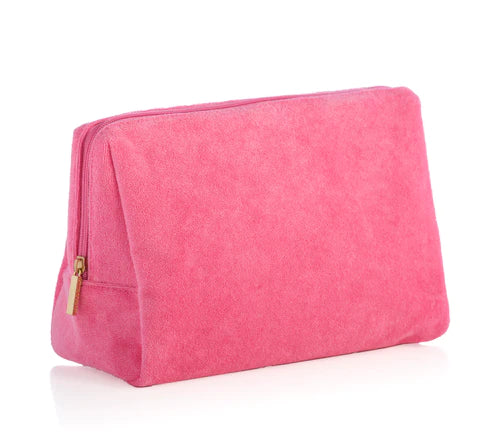 Shiraleah - Sol Terry Zip Pouch - Pink – Sunset & Co.