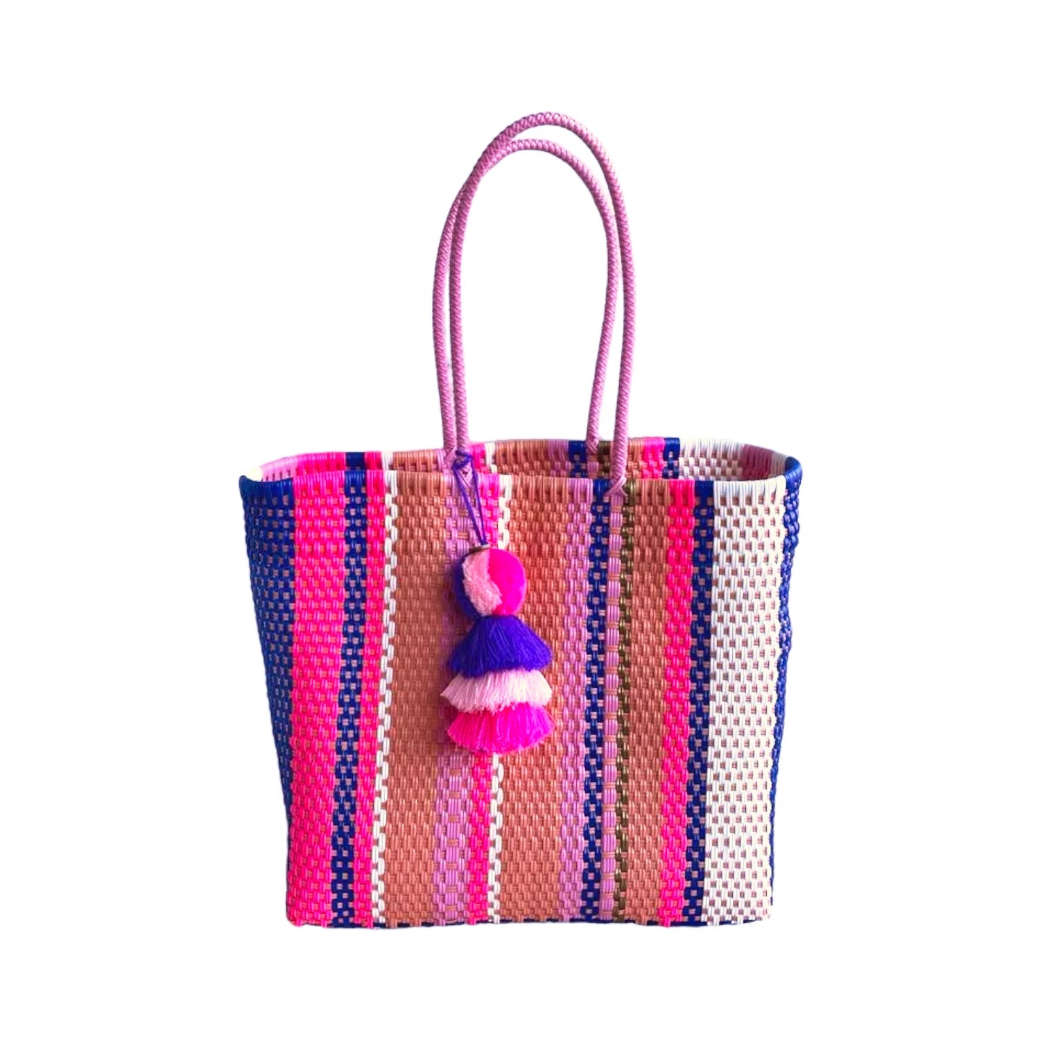 Squeeze De Citron - Rain Coral Blue Citron Bag – Sunset & Co.